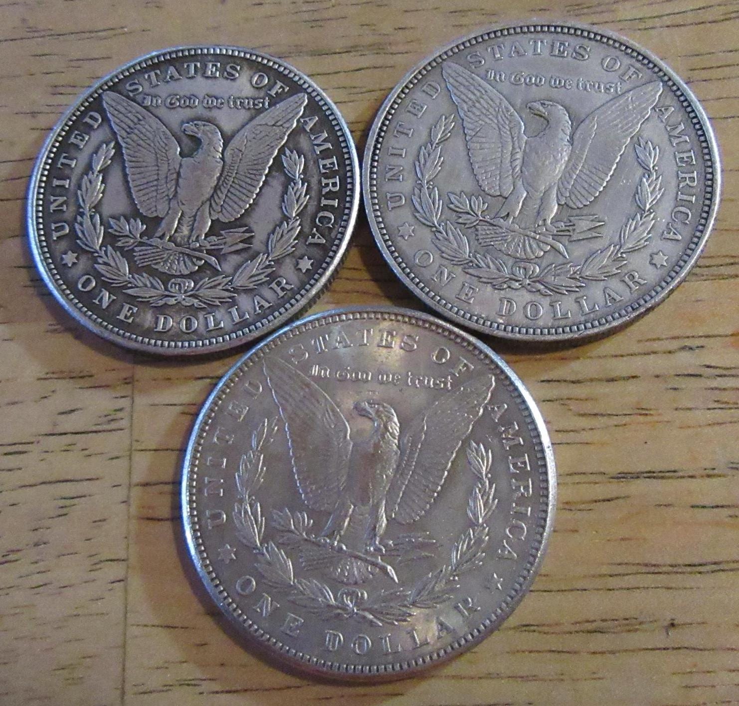 3 Different Harley Davidson Motorcycle Biker Coins for One Price US ...