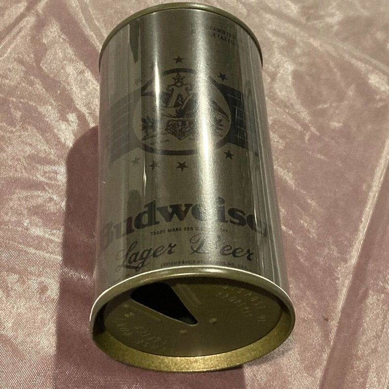 1944 Budweiser World War II WW2 Olive Drab REPLICA / NOVELTY Beer Can ...