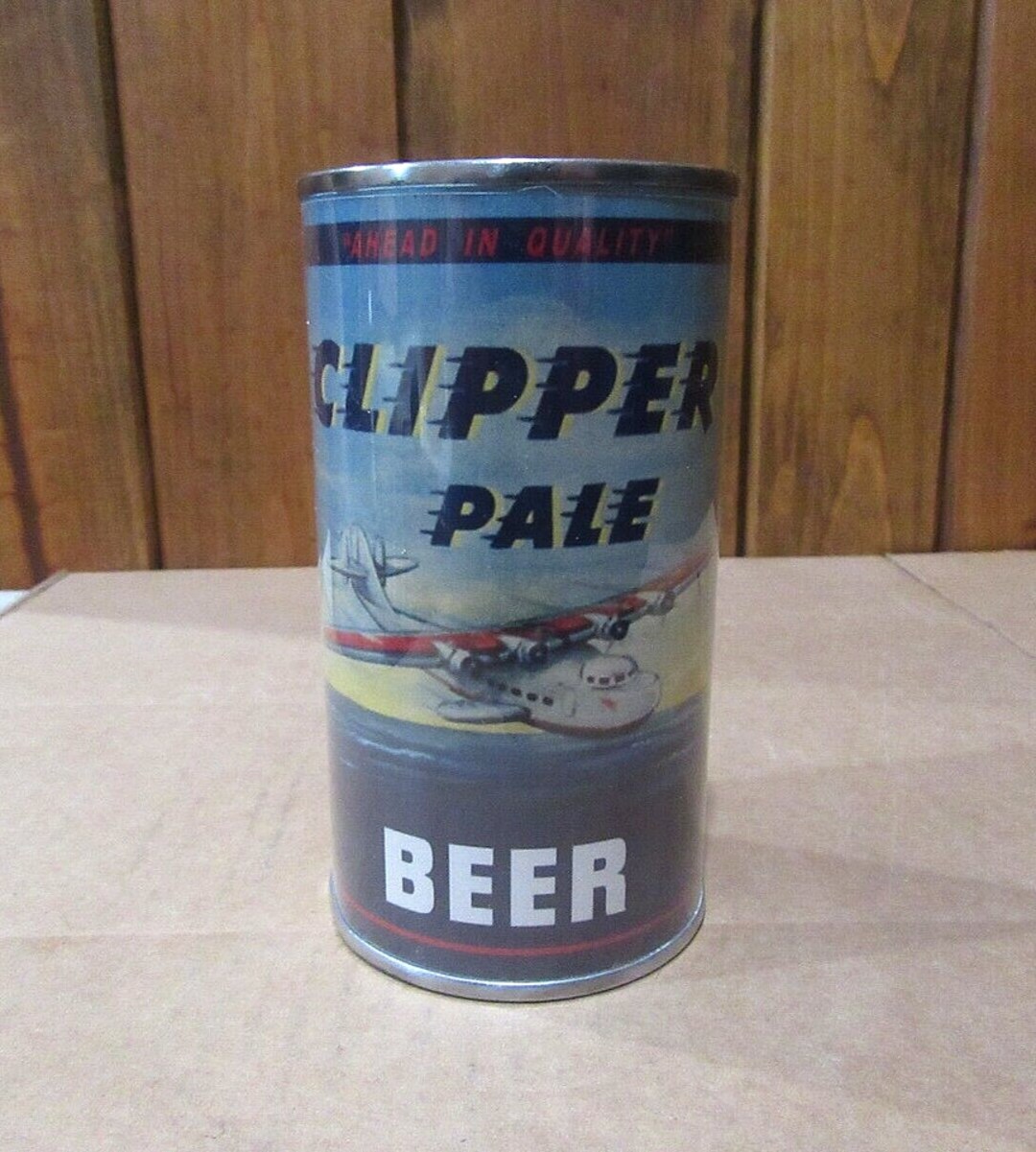 1930's 1940's Clipper Pale REPLICA / NOVELTY 12oz Steel Beer Can, Paper ...