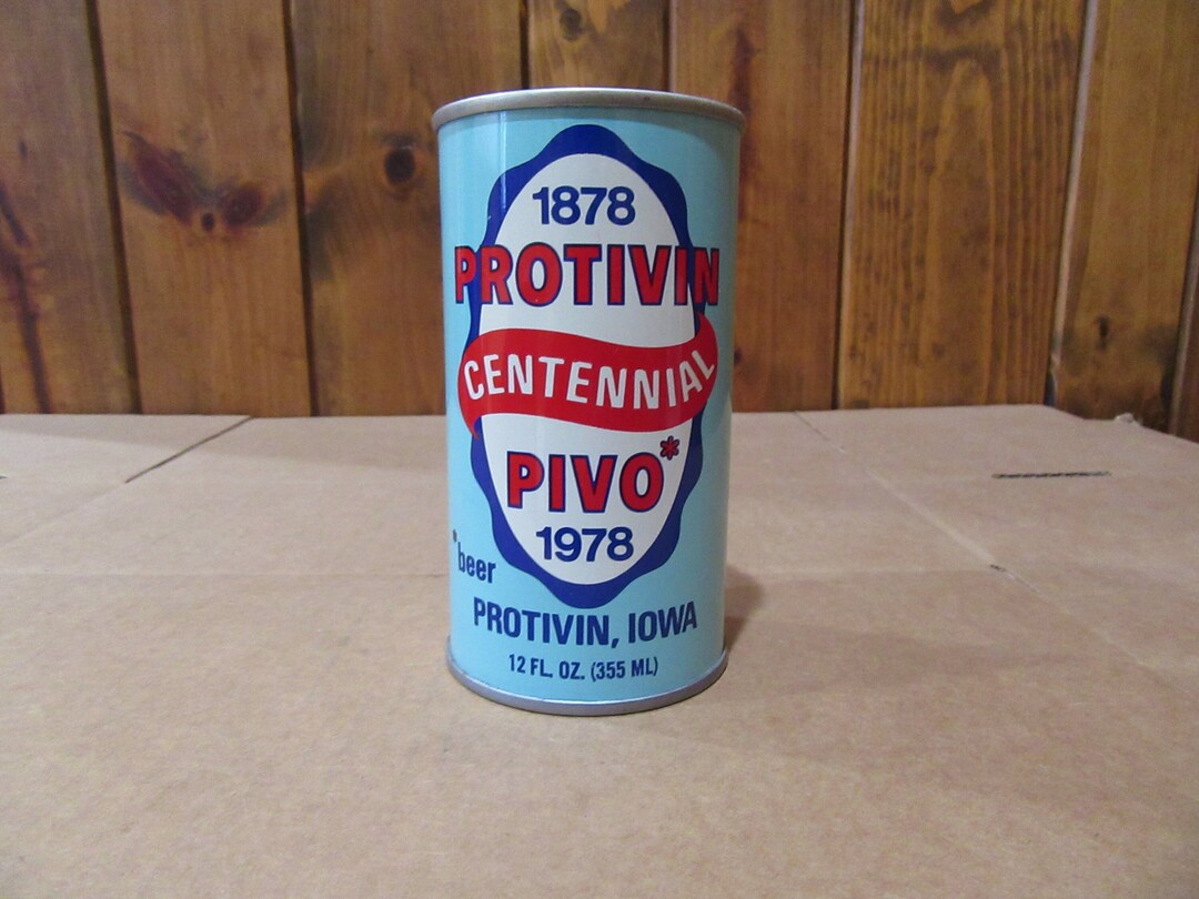 Vintage Clean 1978 Protivin Centennial Pivo Beer 1878-1978 12oz ...