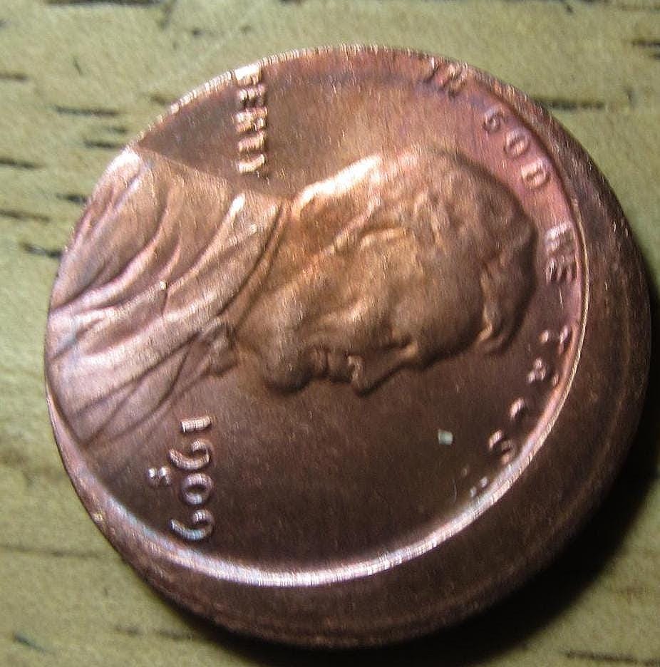1909 S VDB Lincoln Penny Style Hobo Nickel Coin - Error Replica - Etsy