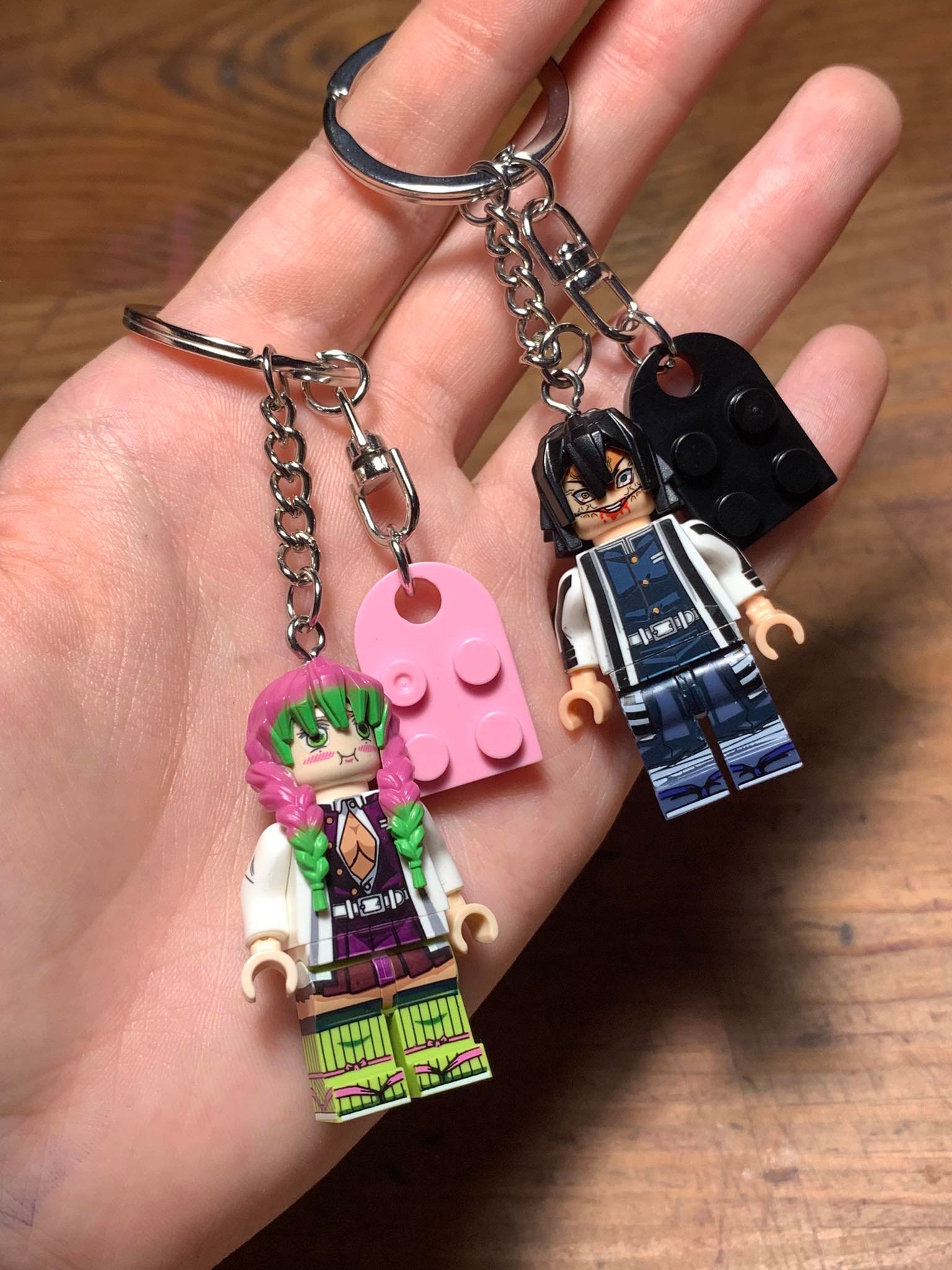 Obamitsu Mitsur Kanroj Obana Igu Demon Slay Anime Valentines Keychain ...