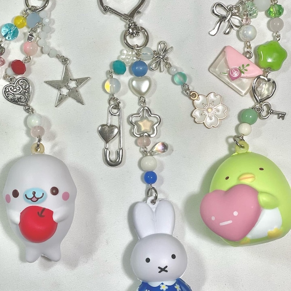 Squishy Keychain - Etsy