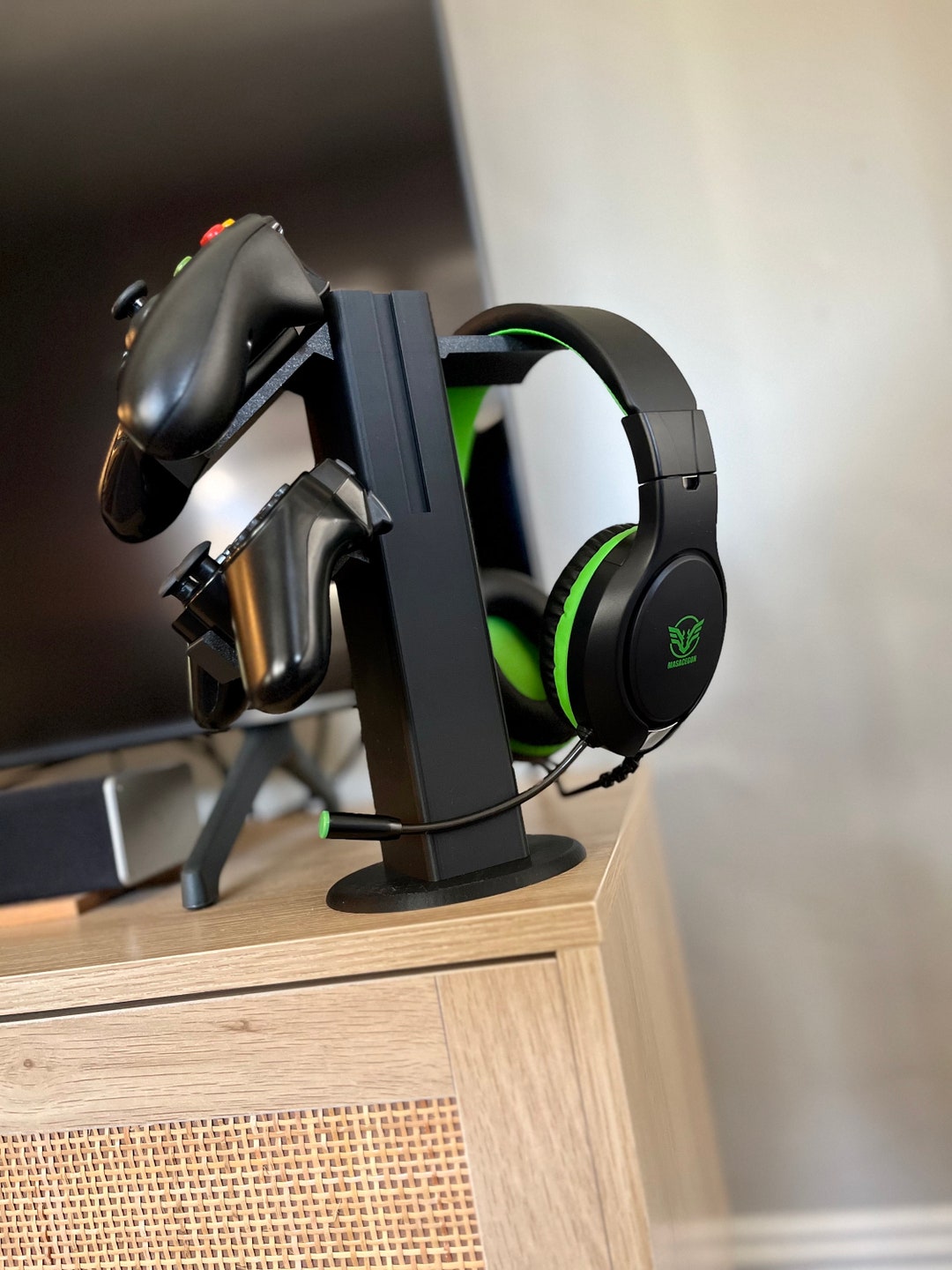 Universal Controller Stand Headphone Hanger | Multi-use Headphone and ...