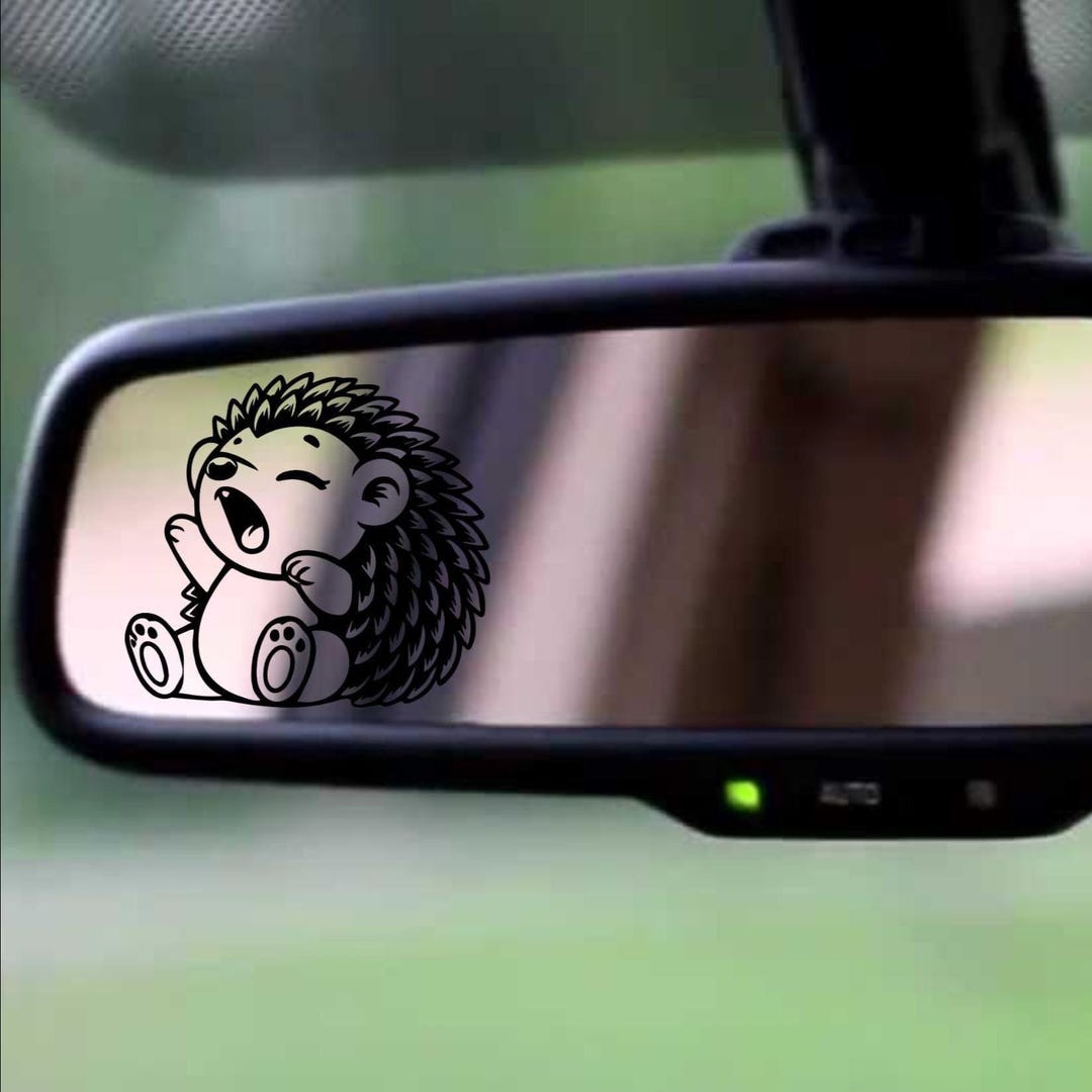 Hedgehog Decal/hedgehog Car Decal Bumper Sticker/hedgehog Decal for Car ...