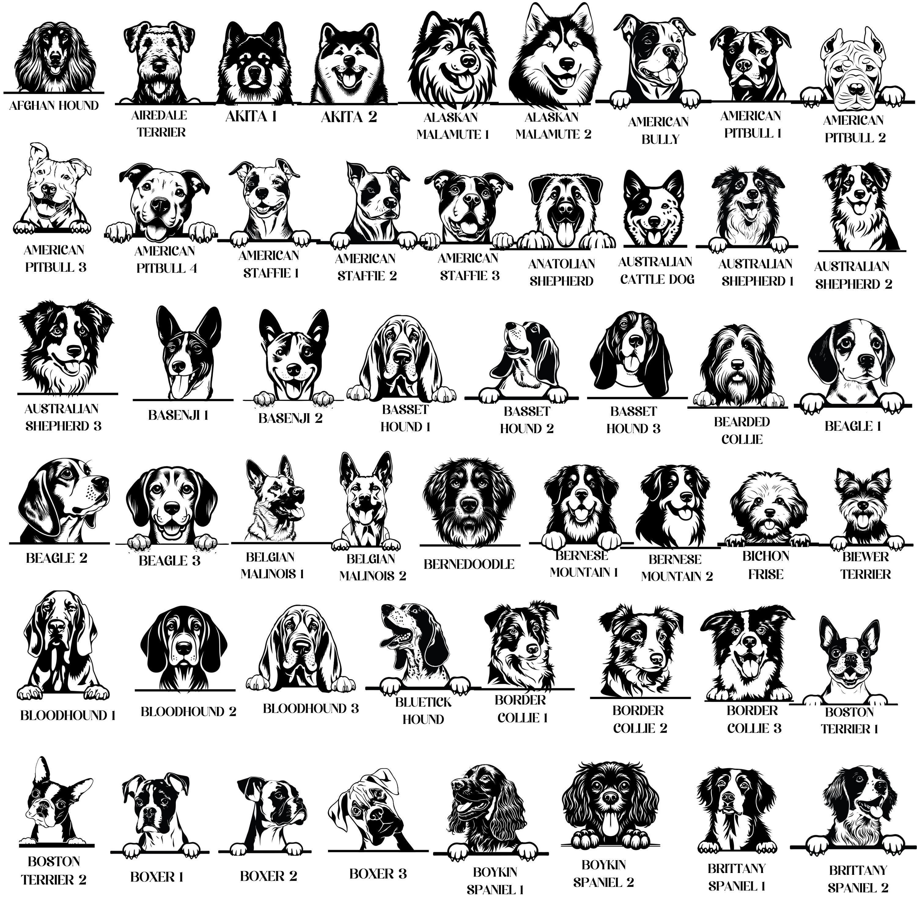 Custom Beagle Mailbox Decal Sticker/personalized Dog Breed Decal ...