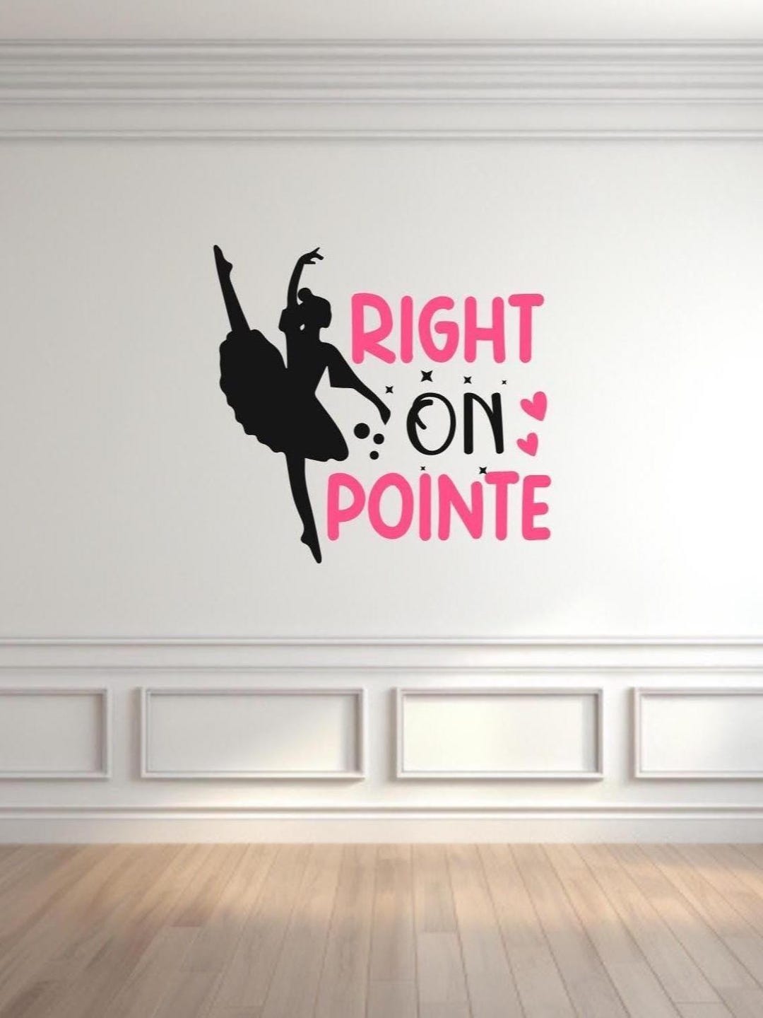 Ballet Ballerina Dance Wall Decals: Kids Room Decor - Etsy