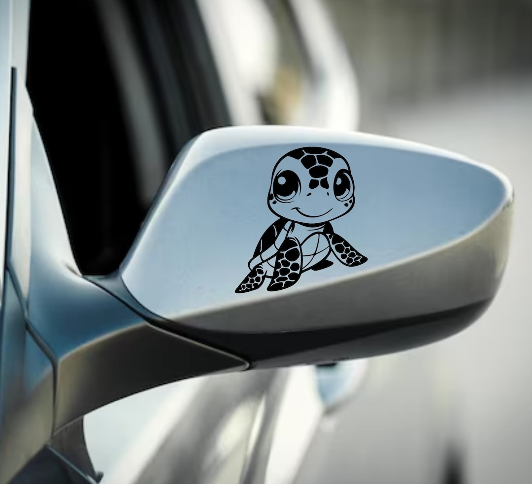 Sea Turtle Decal/sea Turtle Car Decal/turtle Bumper Sticker/turtle ...