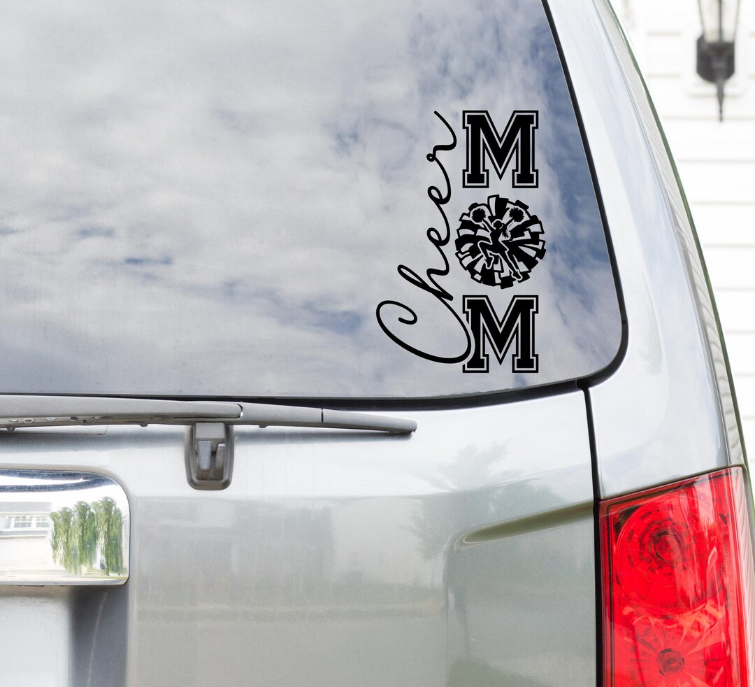 Cheer Mom Car Decal Bumper Sticker - Etsy