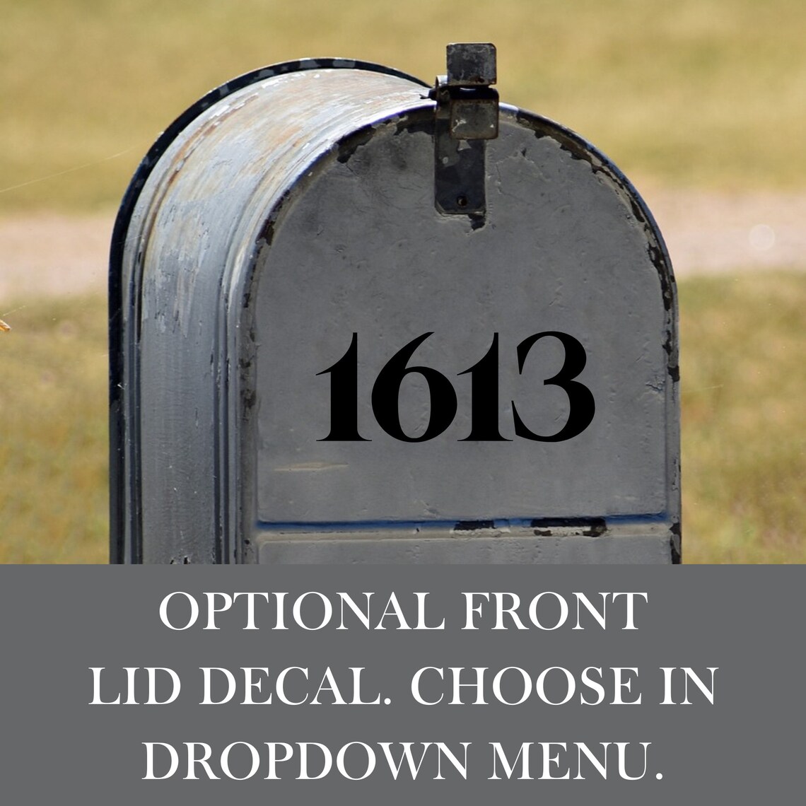 Custom Cowboy Cowgirl Mailbox Decal/farm Mailbox Decal/rustic Mailbox ...