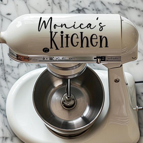Stand Mixer Decal - Etsy