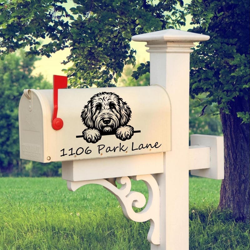 Mailbox Decals Dogs - Etsy