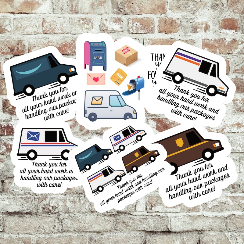 Thank You Stickers - Etsy