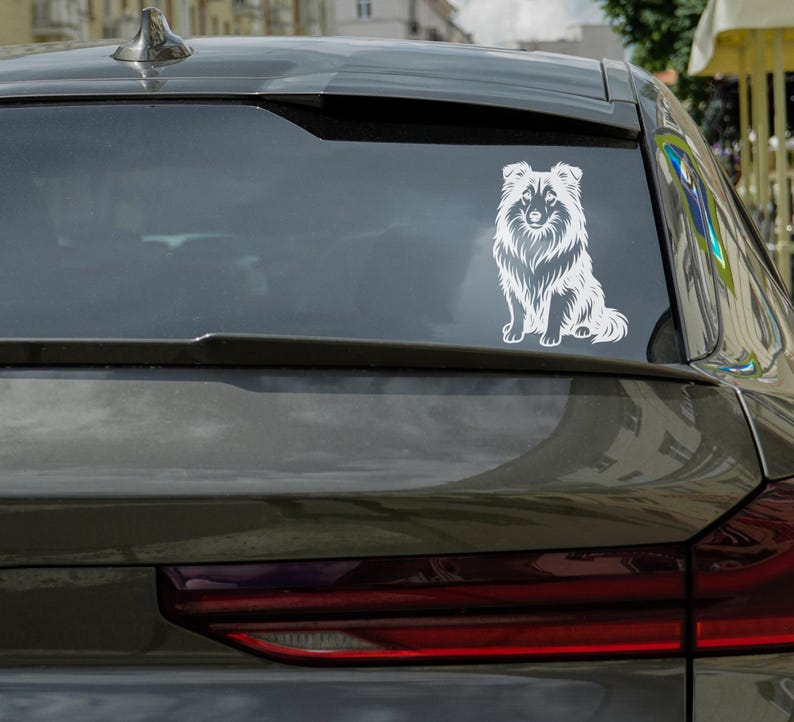 Shetland Sheepdog Car Decal: Sheltie Dog Breed Bumper Sticker Gift - Etsy
