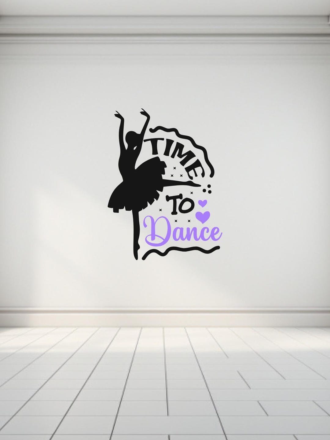 Ballet Ballerina Dance Wall Decals: Kids Girls Childs Room Dance Studio ...