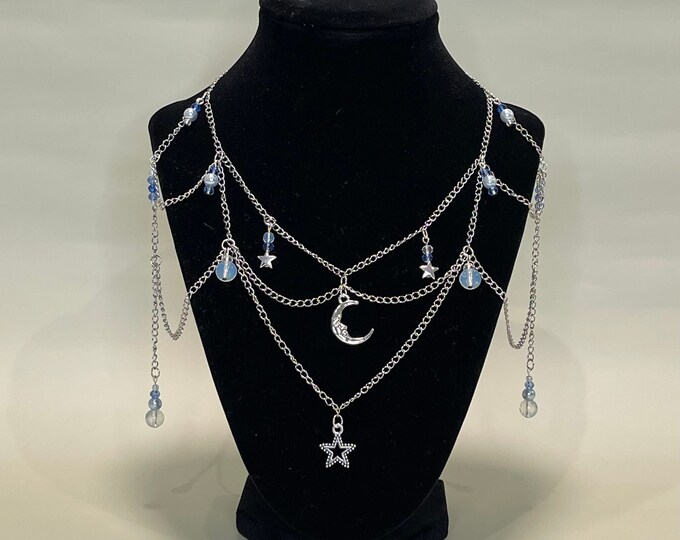 Stellar Serenity Chain Necklace - Etsy