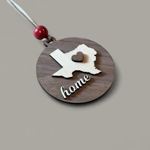 Texas State Home Ornament or Gift Tag, a Unique Gift for Those Who Love ...