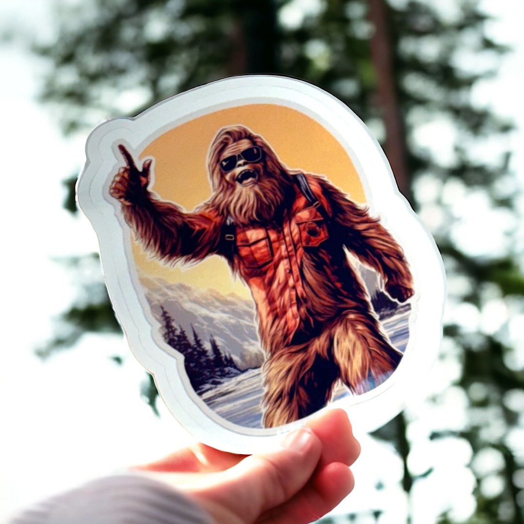 Jolly Mountain Man Sticker or Decal for Water Bottle, Laptop, Mugs and More - Etsy