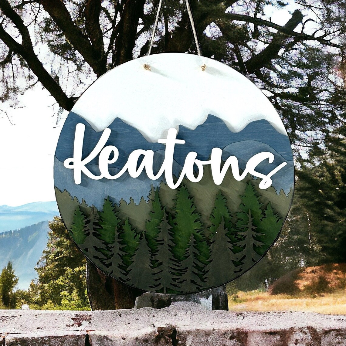 Personalized Family Name or Welcome Sign, a Unique Housewarming Gift ...