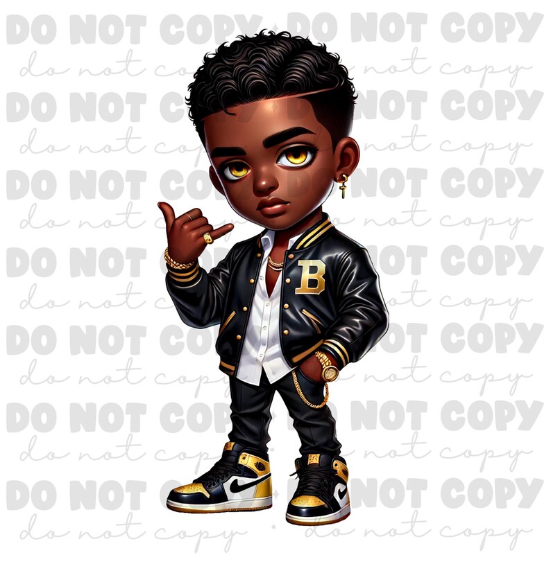 Alpha Phi Alpha Chibi Man Digital Art - Custom Digital Download - Etsy