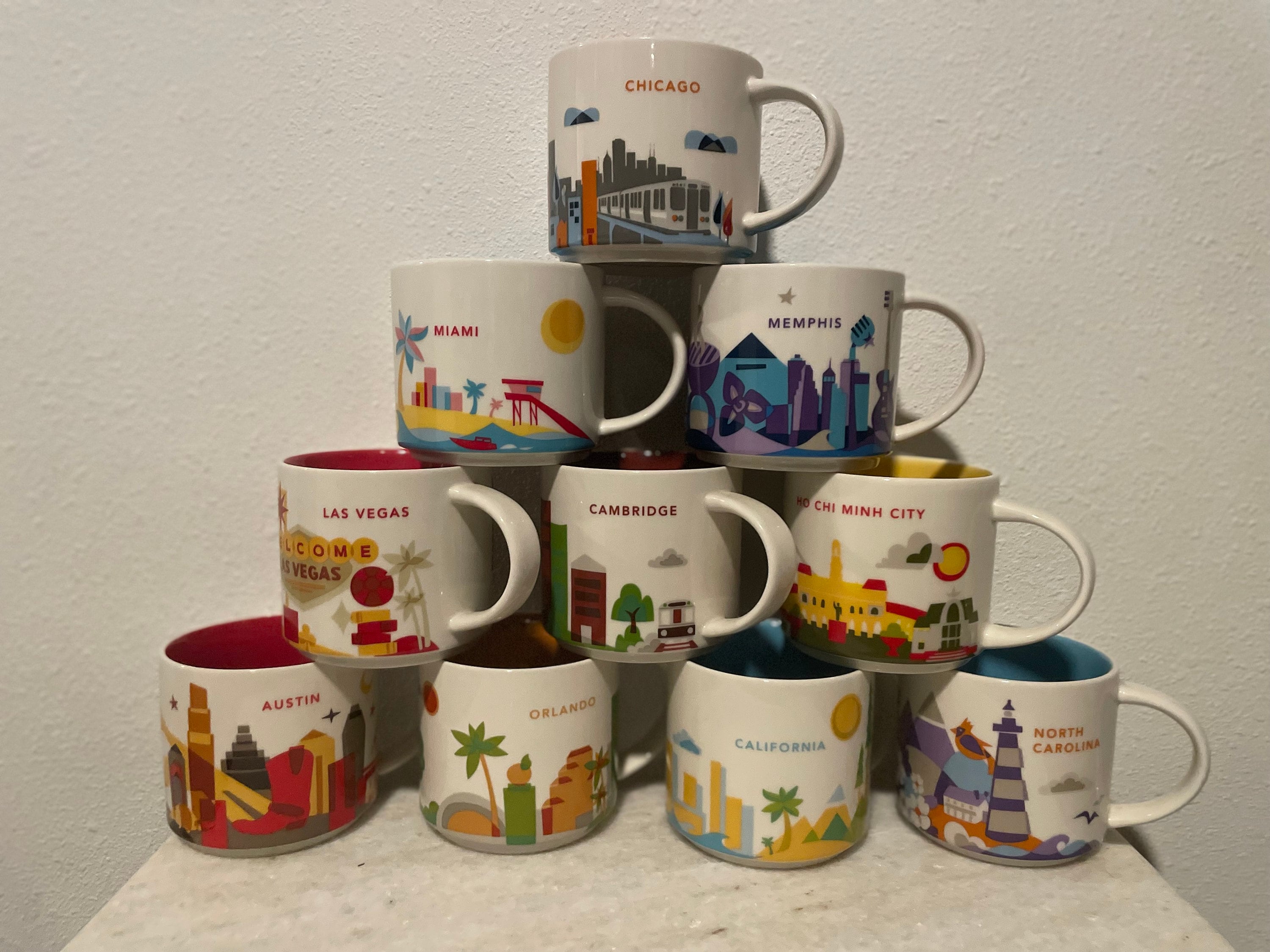 Starbucks You Are Here Mug Collection - Etsy