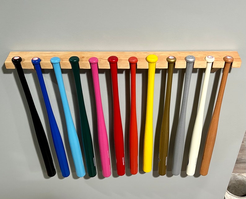 Mini Souvenir Baseball Bat Display Shelf - Etsy