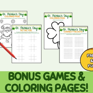 St Patrick's Day Fact or Fiction Party Game True or False Activity ...