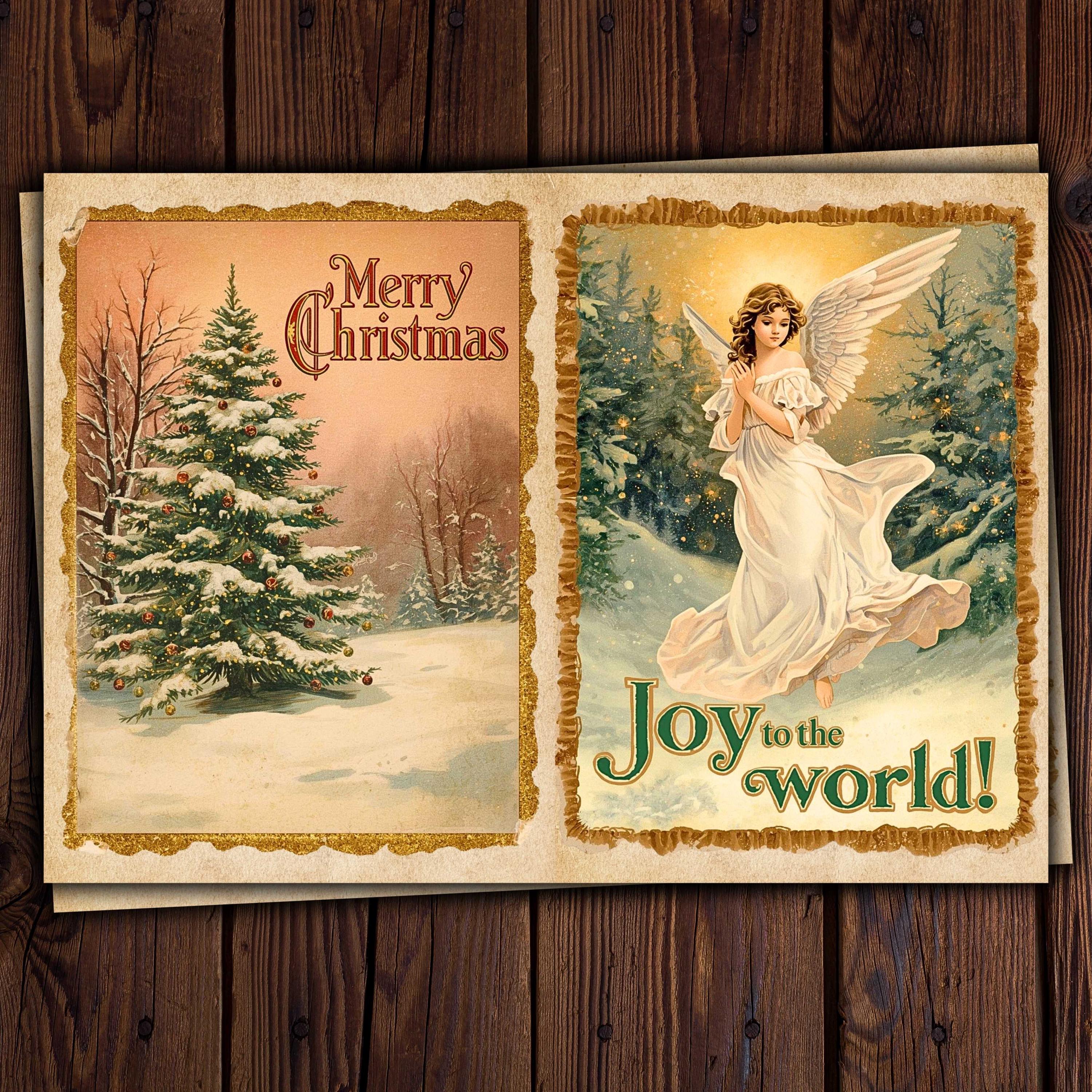 Old World Christmas Junk Journal Kit - Printable Ephemera, ATC Card ...