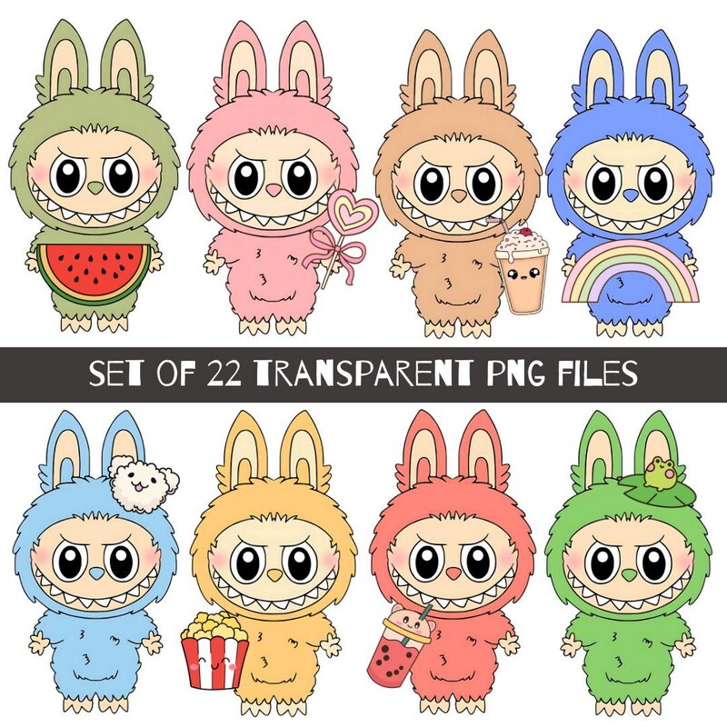 Labubu papercraft printable - Etsy Polska