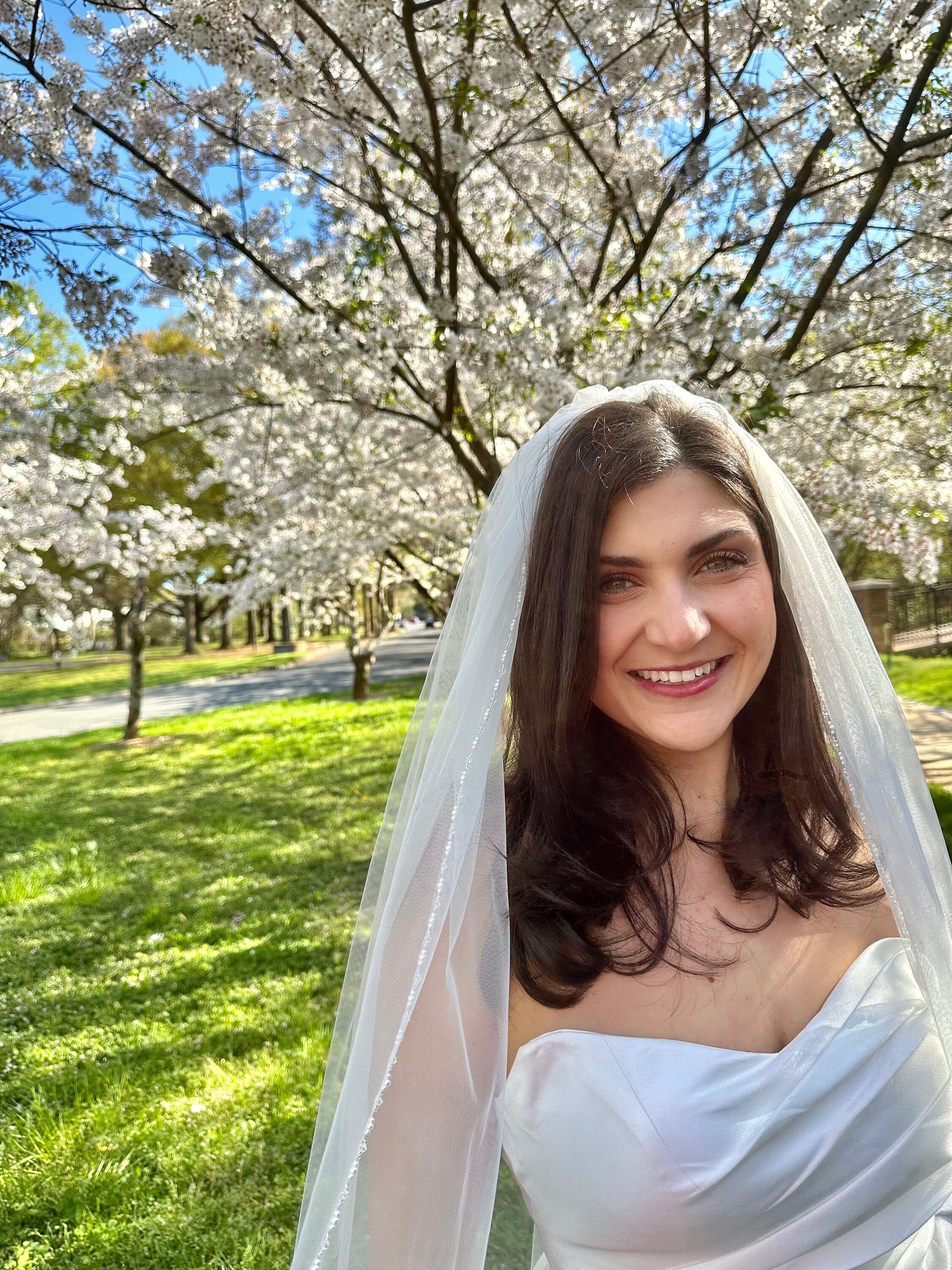 Pearl Bridal Veil, Beaded Veil, Crystal Veil, Wedding, Bride, Ivory ...