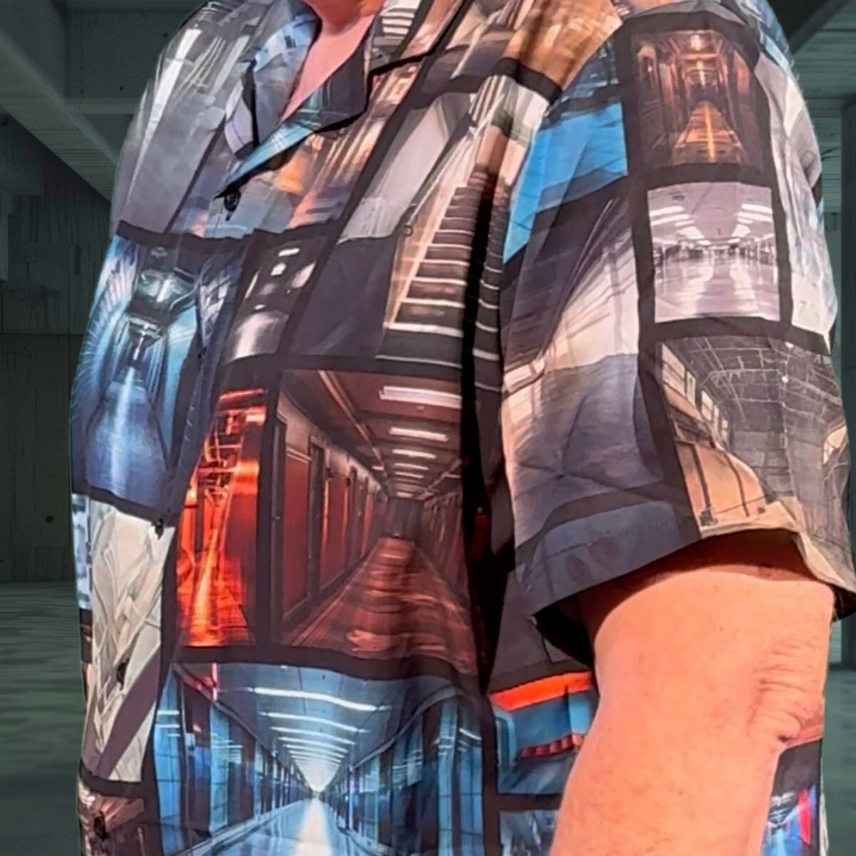 Liminal Spaces | Men's Hawaiian Shirt - Etsy