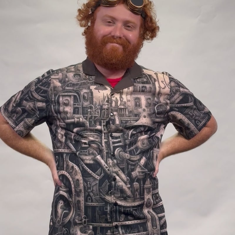 Steampunk Shirt - Etsy