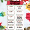 Christmas Pictionary Game, Printable Holiday Pictionary, Family ...