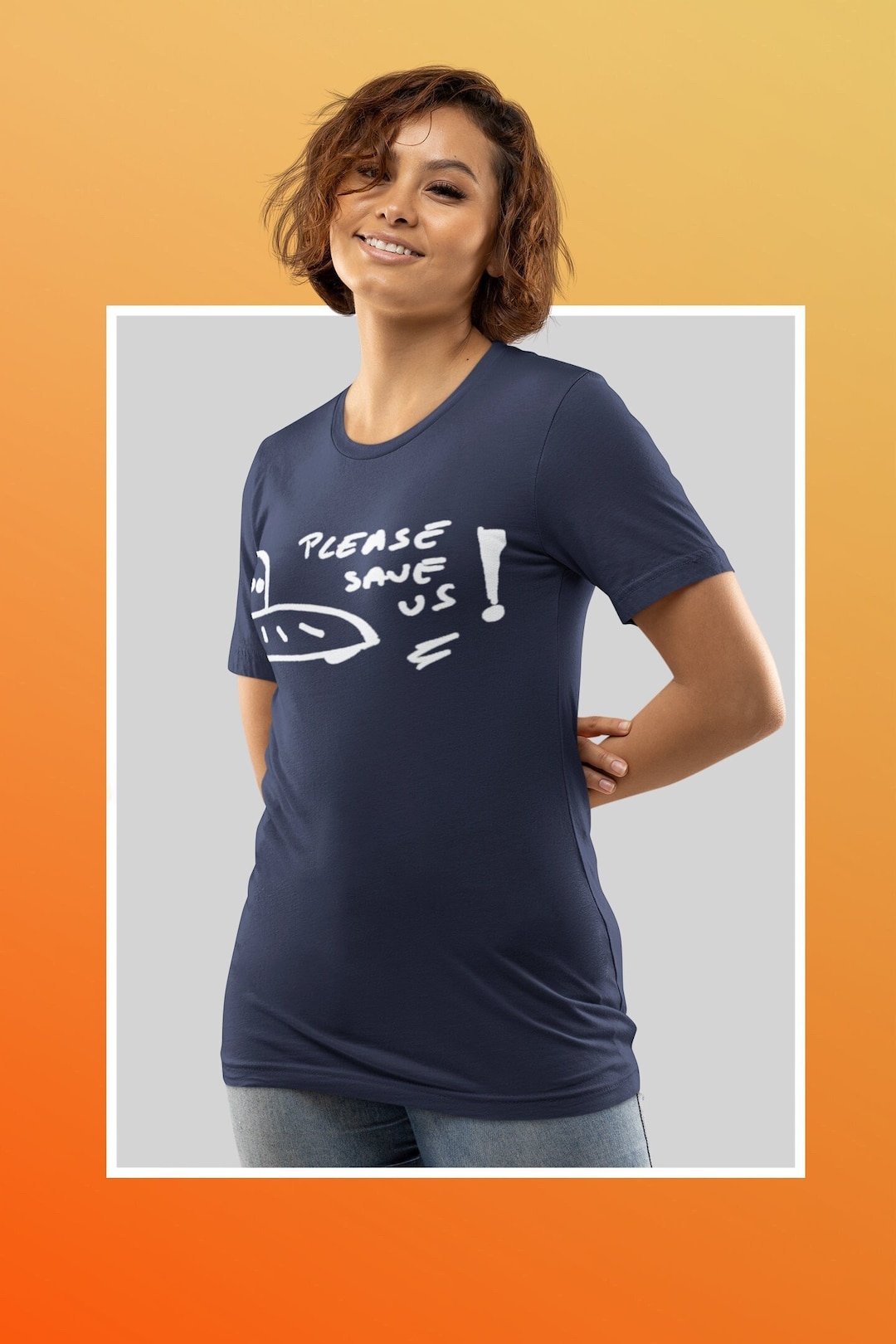Please Save Us - Unisex T-shirt - Etsy