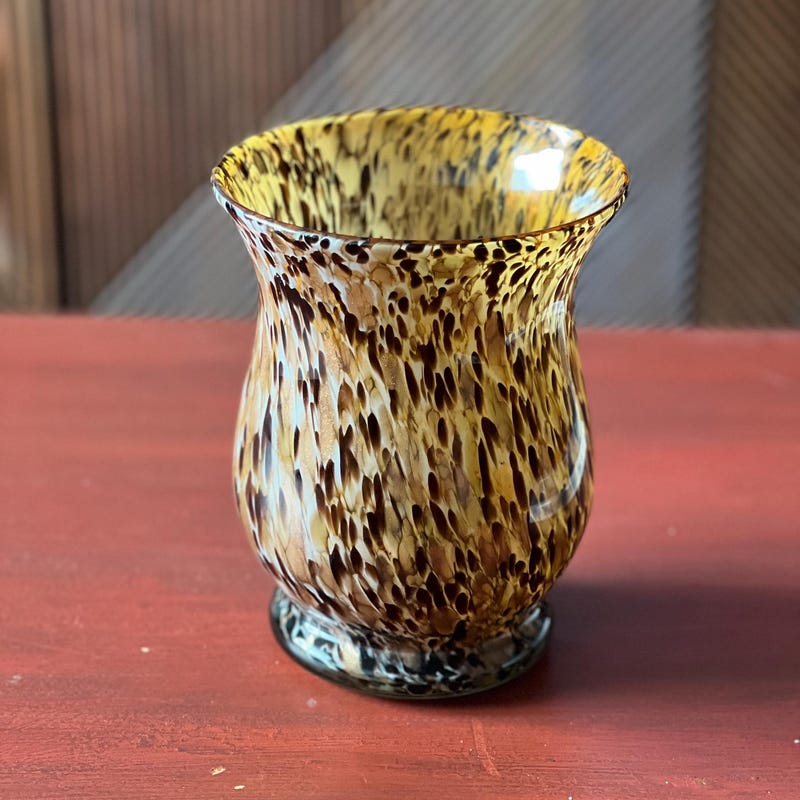 Tortoise Shell Glass - Etsy