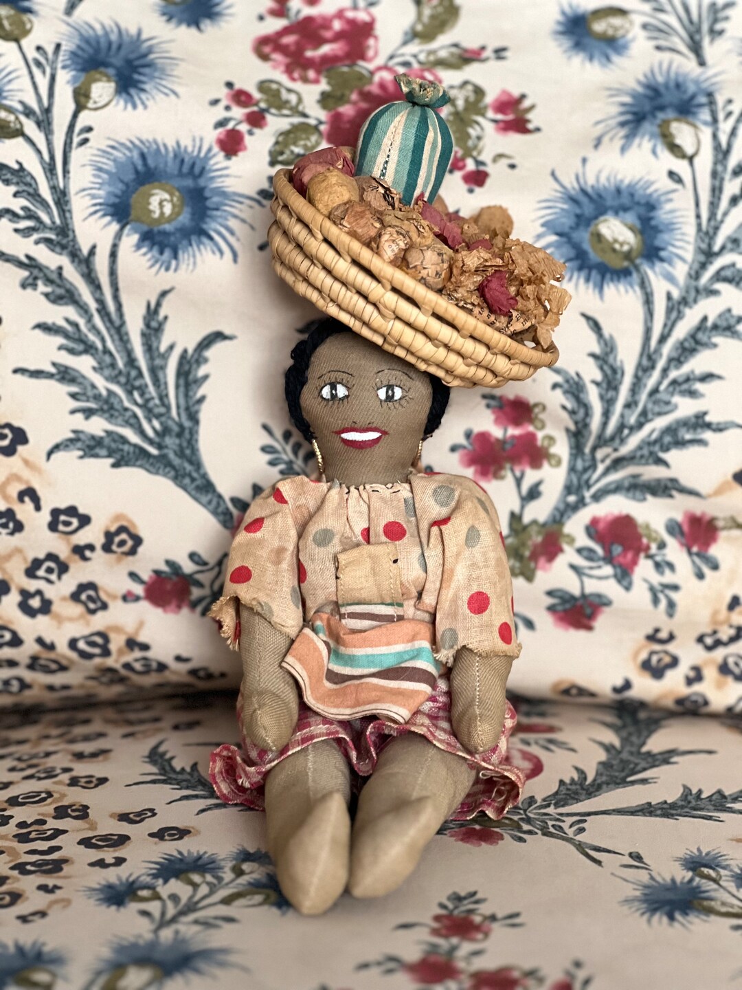 Antique Vintage African Cloth Doll - Etsy