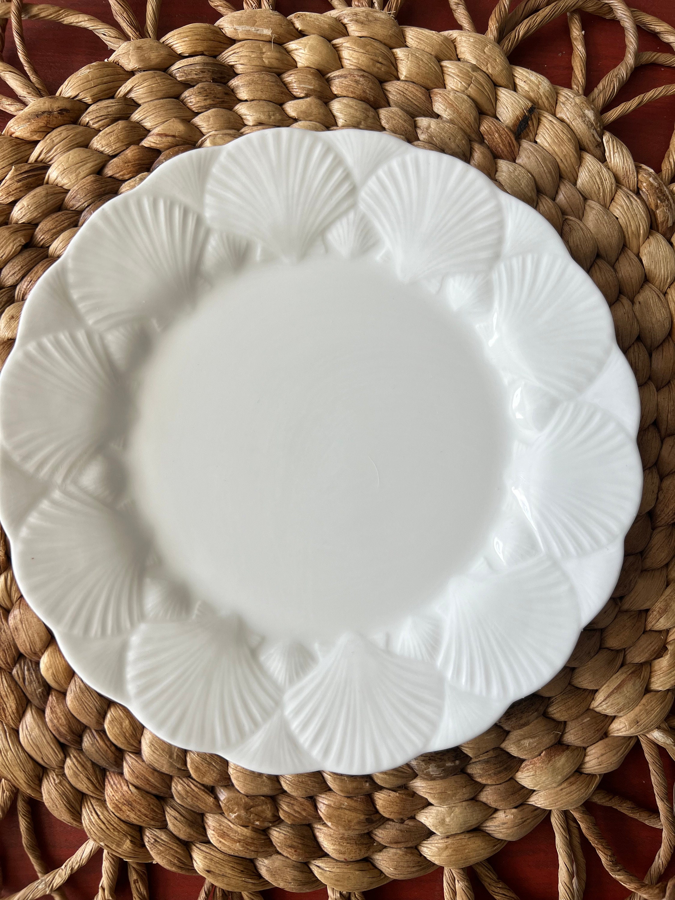 Vintage English Oceanside by Coalport Seashell China Plates - Etsy