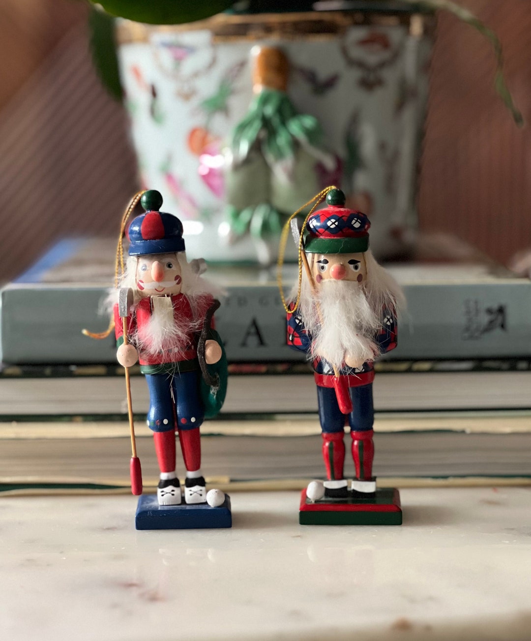 Vintage Nutcracker Golfer Christmas Ornament - Etsy