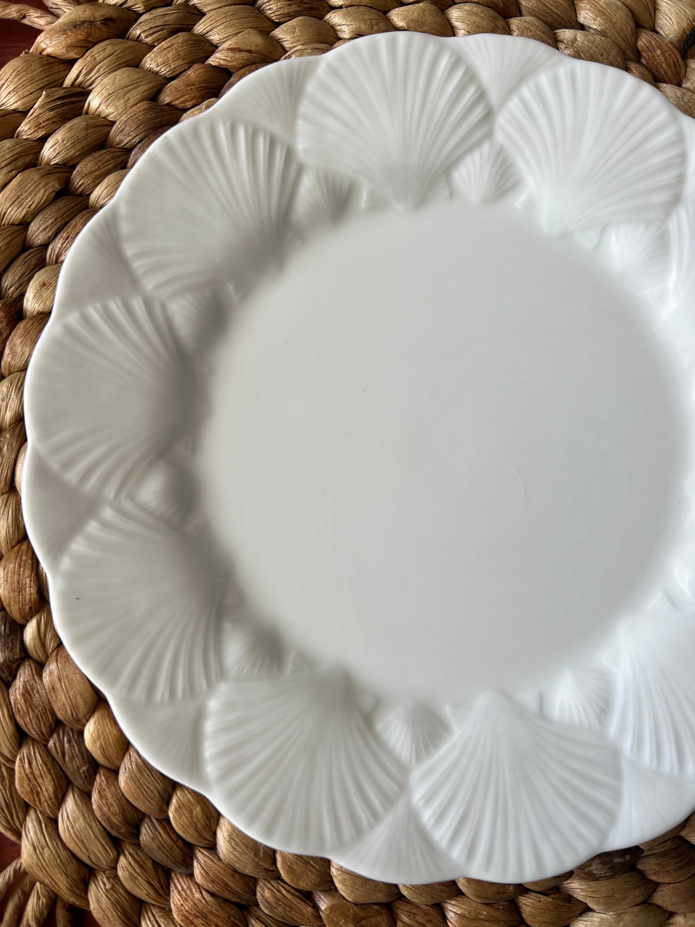 Vintage English Oceanside by Coalport Seashell China Plates - Etsy