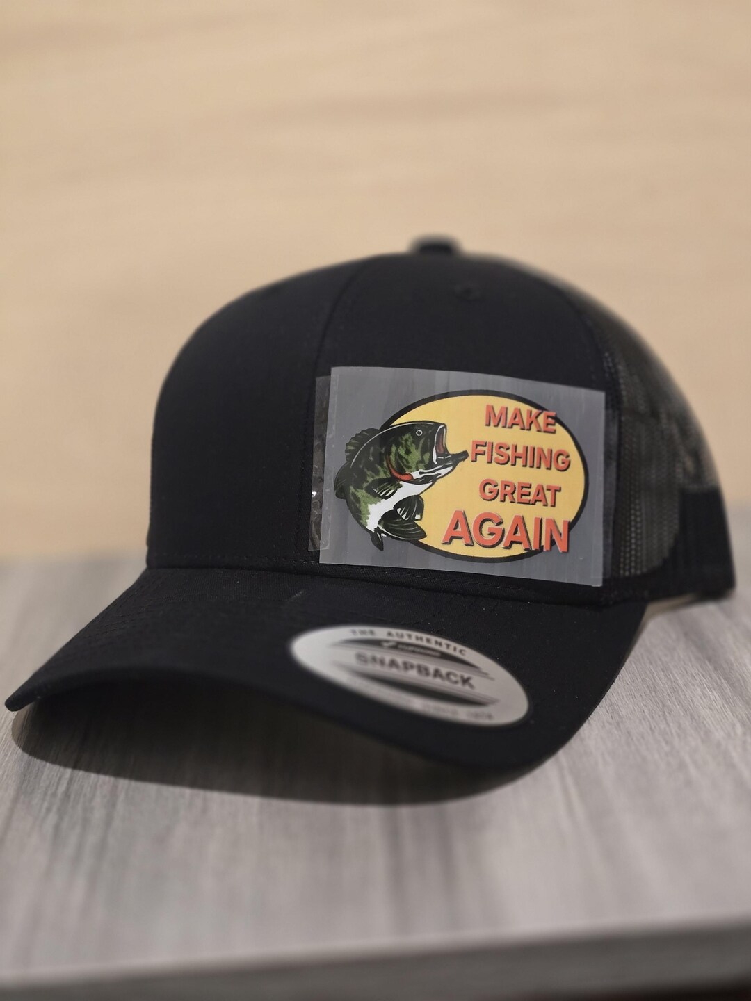 Funny Fish Hat (make Fishing Great Again) DTF - Etsy