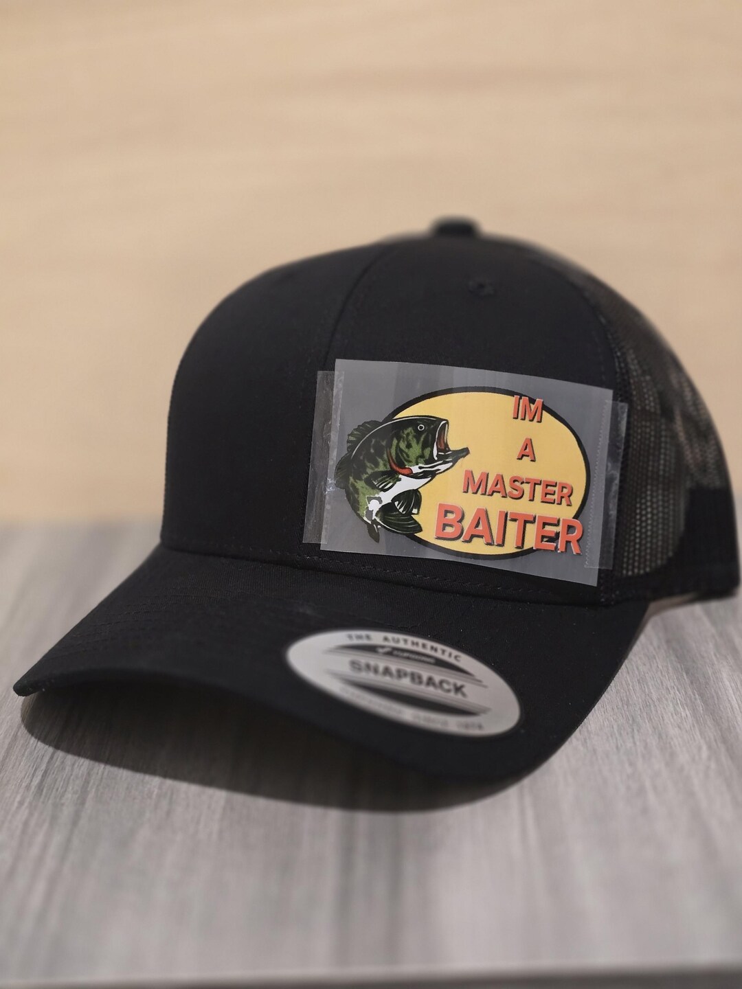 Funny Fish Hat (im A Master Baiter) DTF - Etsy