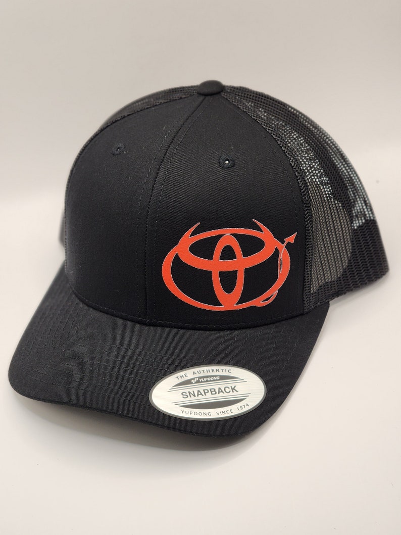 Toyota Devil Logo Hat With Free Matching Tshirt Many Sizes Available - Etsy