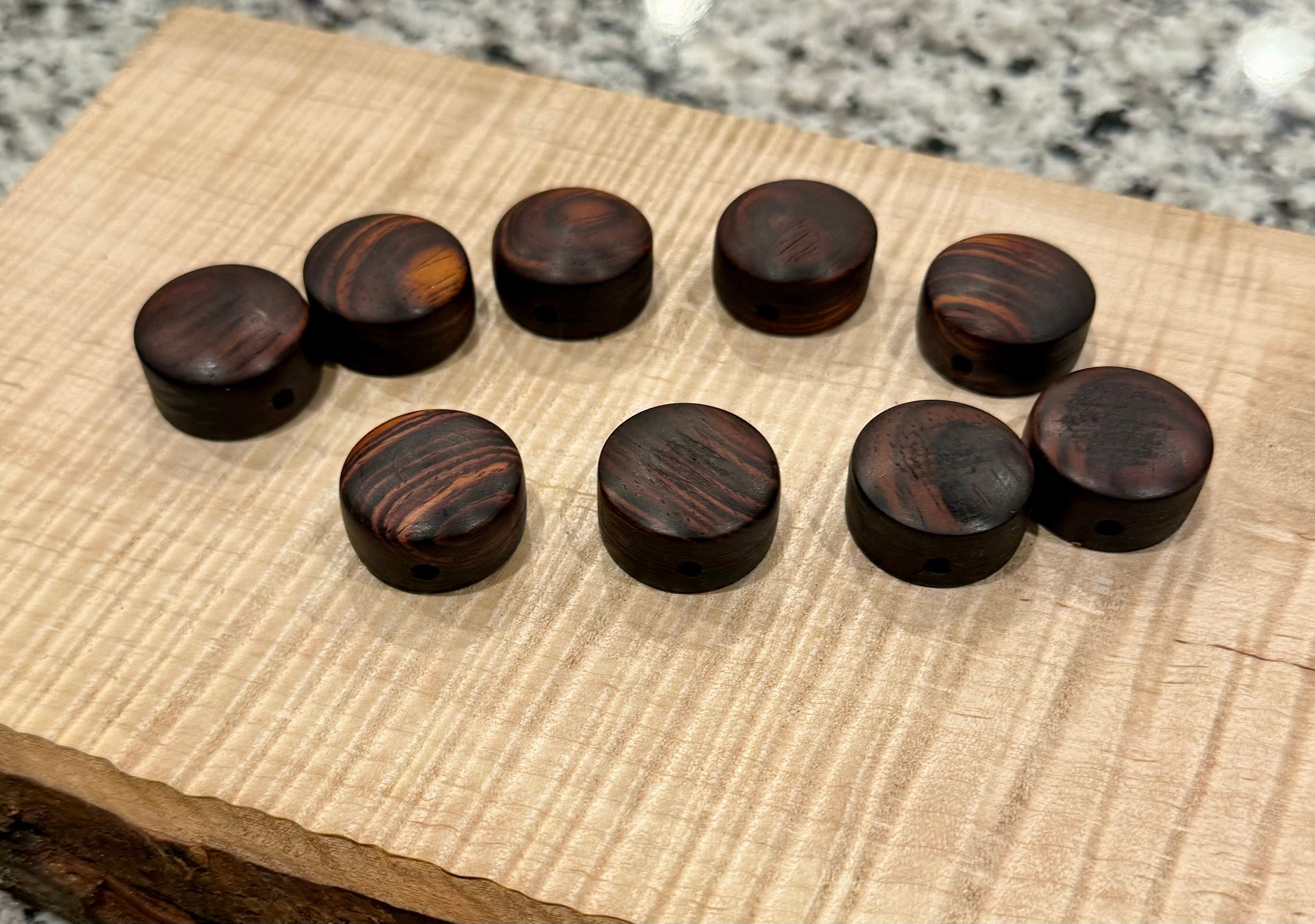 Cocobolo Wood Volume/tone Knobs - Etsy