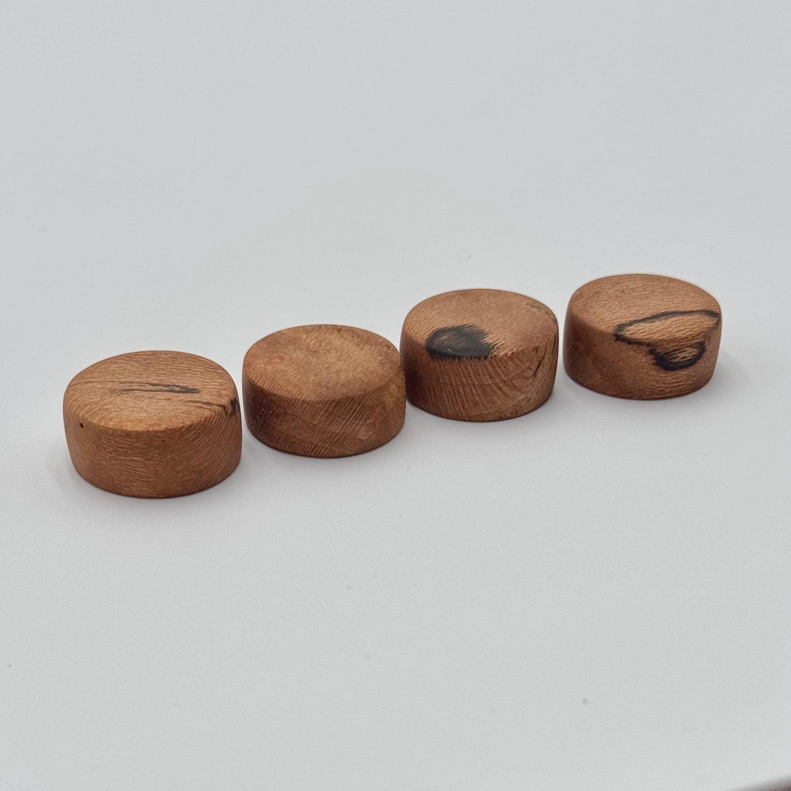 Handmade Sycamore Wood Knobs Precision Bored to 6mm Odie's Oil Finish ...