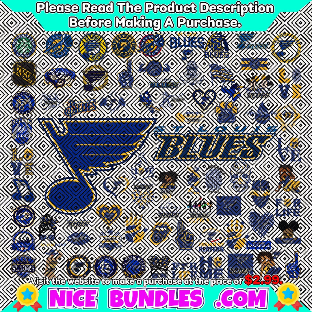 78 Files St-louis-blues Team Bundles Svg, St-louis-blues SVG, N-H-L ...