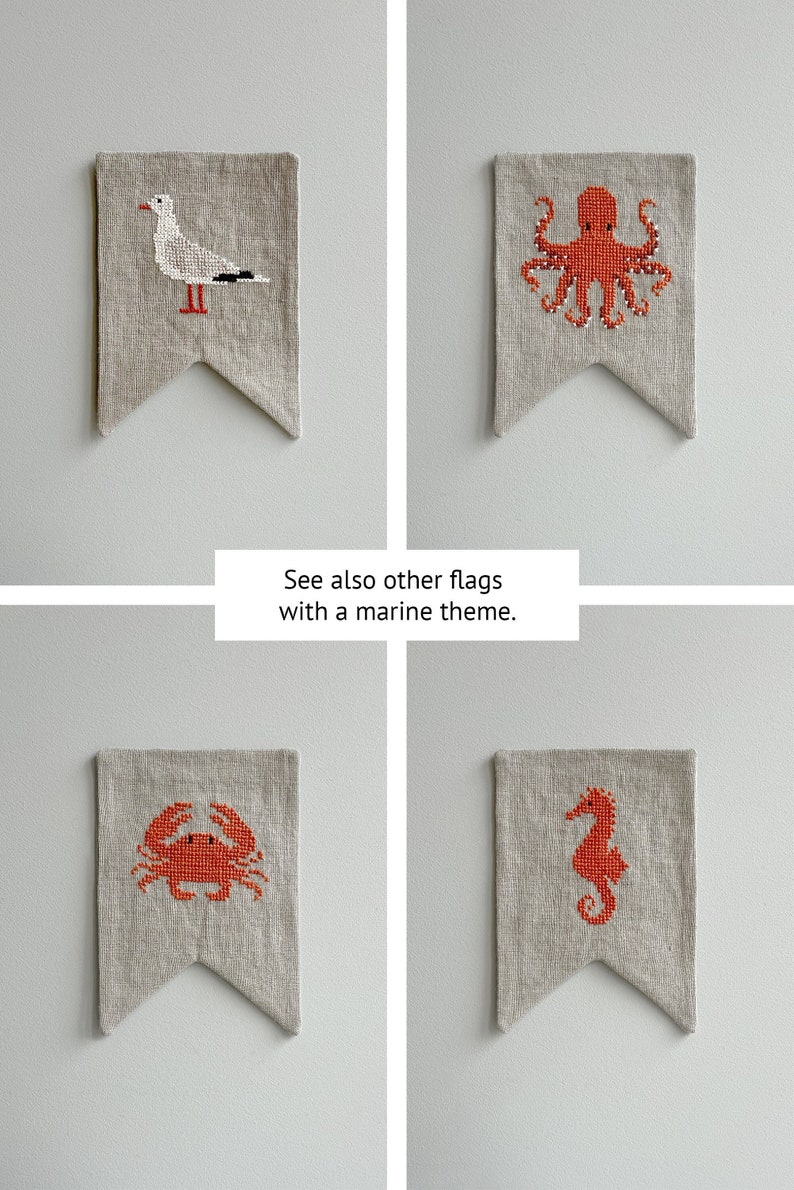 Seahorse сross Stitch Pattern, Marine Embroidery, Sea Cross Stitch - Etsy