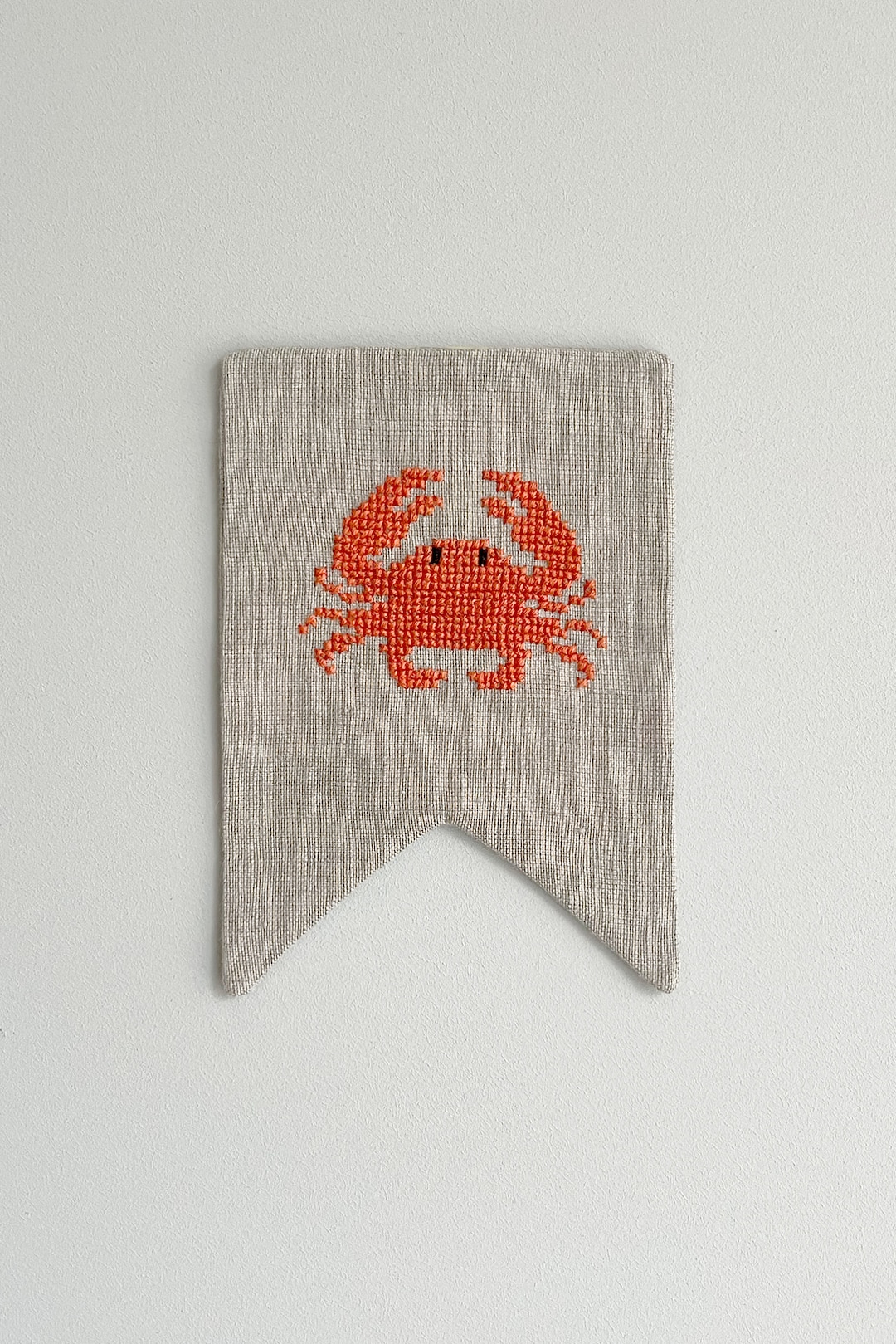Crab сross Stitch Pattern, Marine Embroidery, Sea Cross Stitch - Etsy