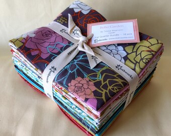 Willow Fat Quarter Bundle by Sharon Holland Art Gallery Fabrics, Half Yard Bundle, One Yard ...