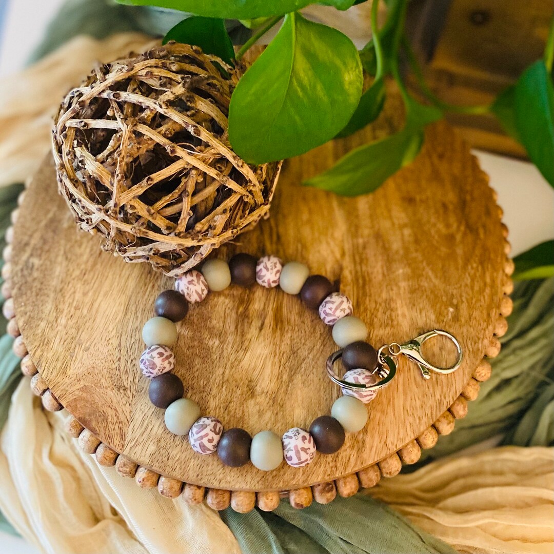 Duck Call / Silicone Bead Wristlet Keychain / Teacher Gifts / Gifts for ...