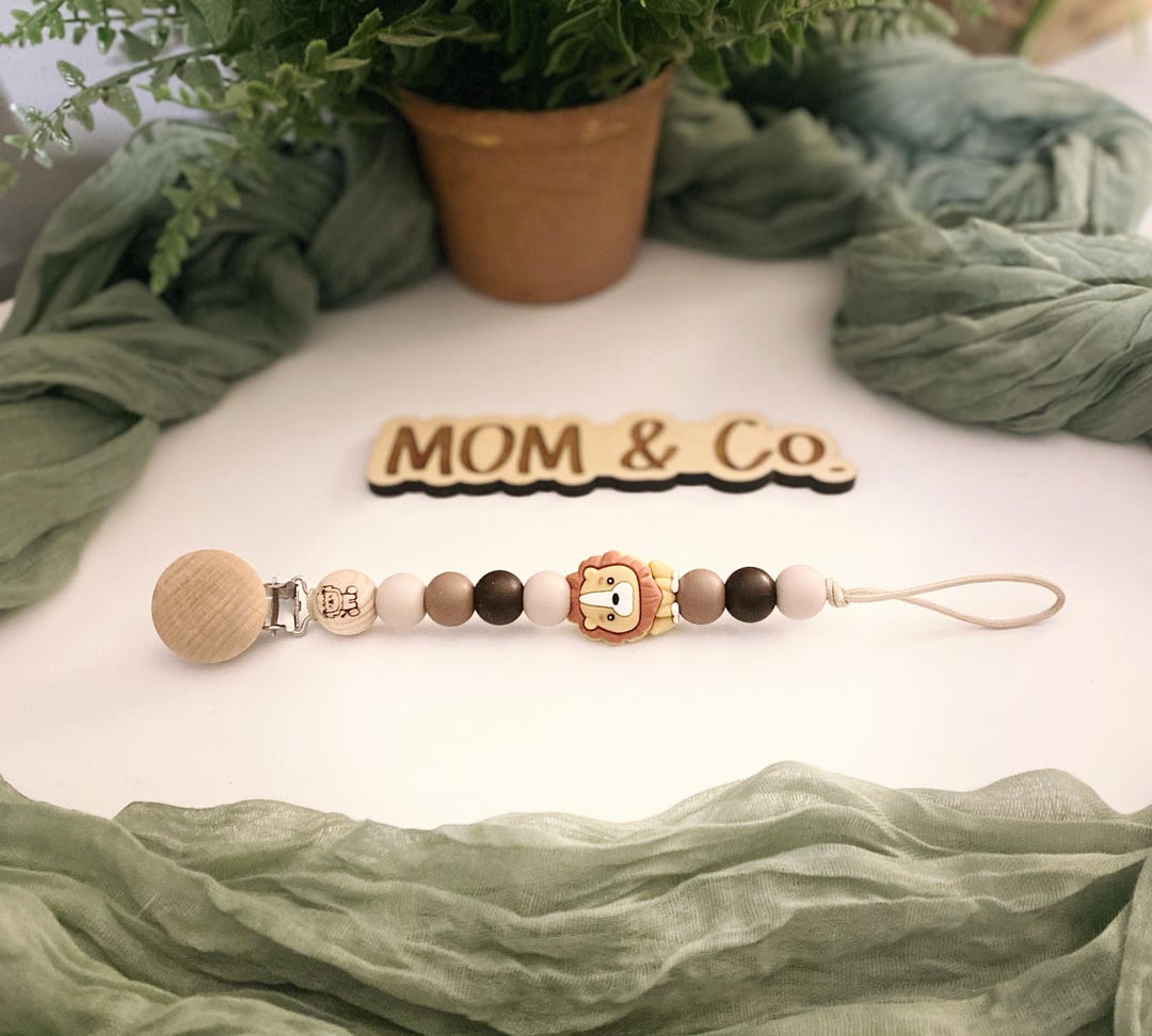 Baby Lion Pacifier Clip / Safe / Unique / Baby / Boy / Girl / Cute ...
